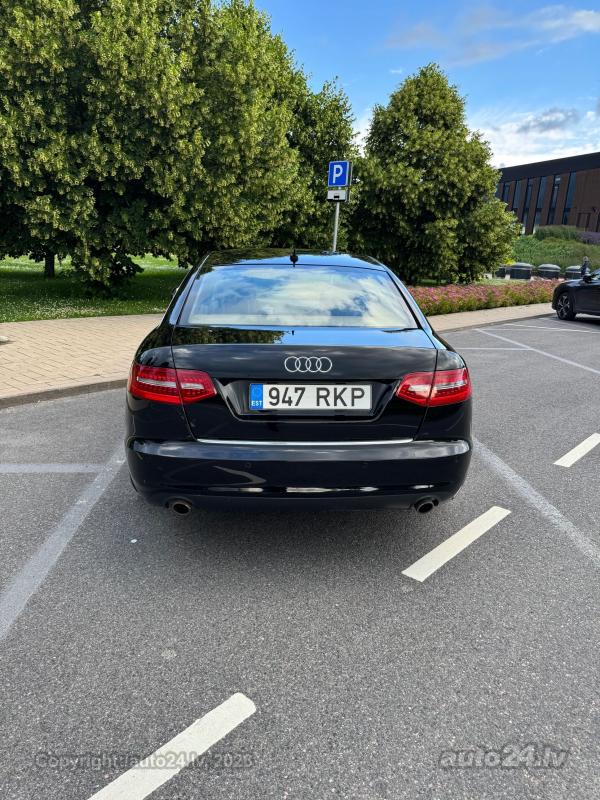 Black Audi A6 2009 in Tallinn, with an engine capacity of 2.70 L and mileage of 365 thousand km for 5900 €, photo 10 on AUTOMOTO.COM.LV