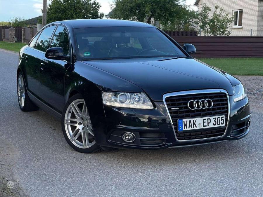 Melns Audi A6 2009 Viļņa, ar dzinēja tilpumu 2.97 L un nobraukumu 244 tūkst. km par 7250 €, foto 9 vietnē AUTOMOTO.COM.LV