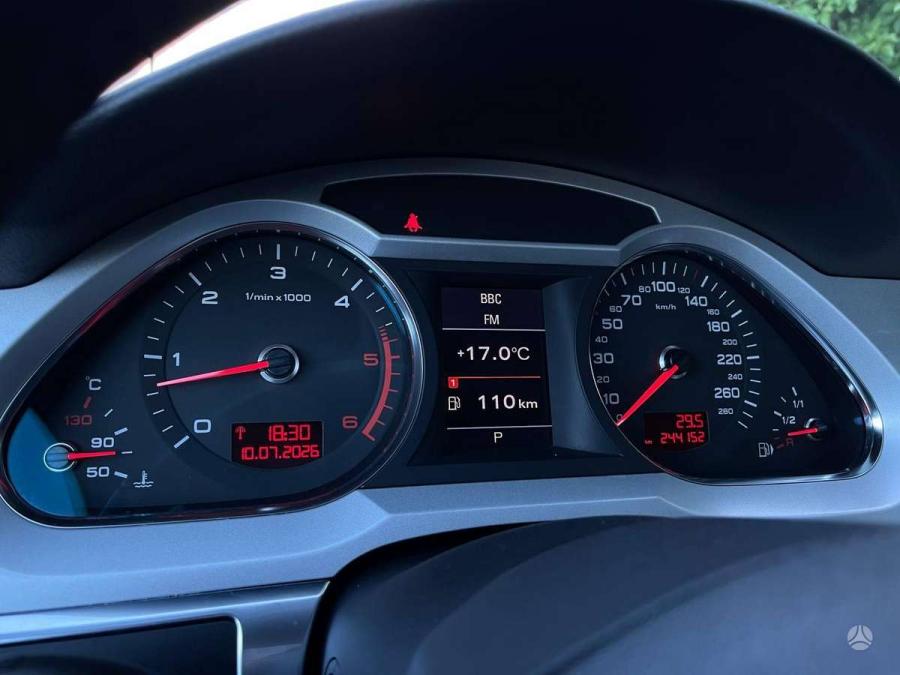 Melns Audi A6 2009 Viļņa, ar dzinēja tilpumu 2.97 L un nobraukumu 244 tūkst. km par 7250 €, foto 28 vietnē AUTOMOTO.COM.LV