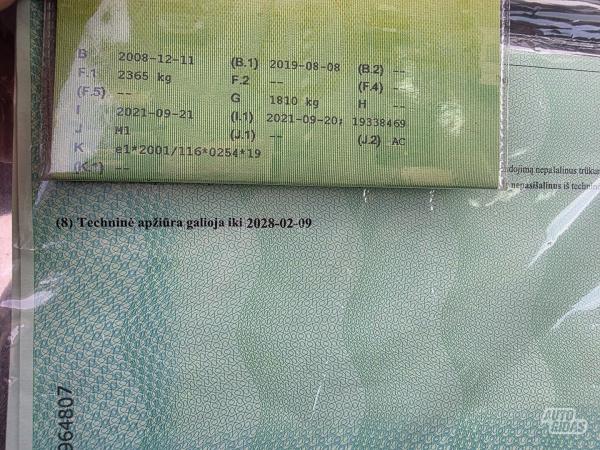 Черный Ауди А6 2009 в Вильнюс, объемом двигателя 2.70 л и пробегом 315 тыс. км за 3050 €, фото 10 на AUTOMOTO.COM.LV