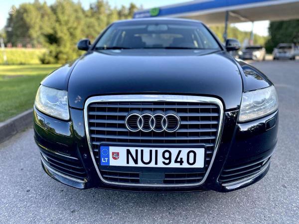 Melns Audi A6 2009 Viļņa, ar dzinēja tilpumu 2.77 L un nobraukumu 245 tūkst. km par 2800 €, foto 3 vietnē AUTOMOTO.COM.LV