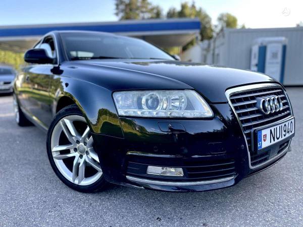 Melns Audi A6 2009 Viļņa, ar dzinēja tilpumu 2.77 L un nobraukumu 245 tūkst. km par 2800 €, foto 4 vietnē AUTOMOTO.COM.LV