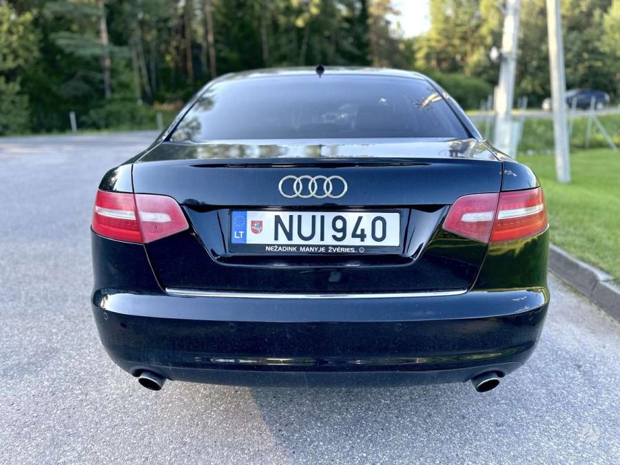 Melns Audi A6 2009 Viļņa, ar dzinēja tilpumu 2.77 L un nobraukumu 245 tūkst. km par 2800 €, foto 7 vietnē AUTOMOTO.COM.LV