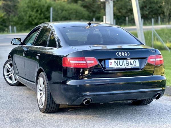 Melns Audi A6 2009 Viļņa, ar dzinēja tilpumu 2.77 L un nobraukumu 245 tūkst. km par 2800 €, foto 9 vietnē AUTOMOTO.COM.LV