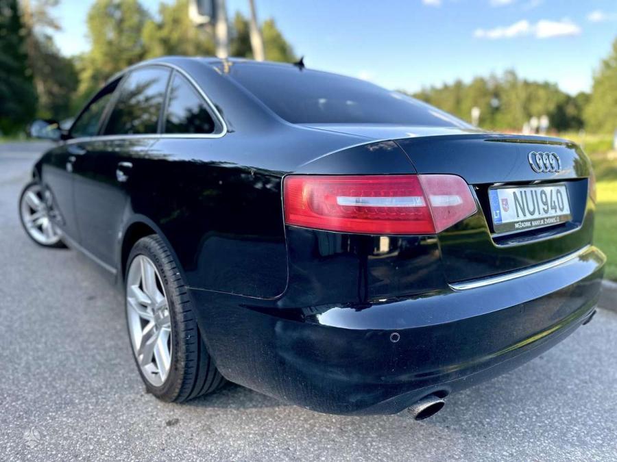 Melns Audi A6 2009 Viļņa, ar dzinēja tilpumu 2.77 L un nobraukumu 245 tūkst. km par 2800 €, foto 11 vietnē AUTOMOTO.COM.LV