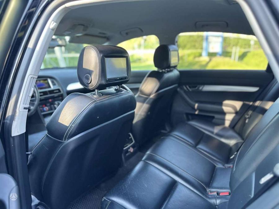 Melns Audi A6 2009 Viļņa, ar dzinēja tilpumu 2.77 L un nobraukumu 245 tūkst. km par 2800 €, foto 12 vietnē AUTOMOTO.COM.LV
