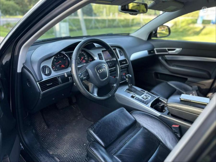 Melns Audi A6 2009 Viļņa, ar dzinēja tilpumu 2.77 L un nobraukumu 245 tūkst. km par 2800 €, foto 13 vietnē AUTOMOTO.COM.LV