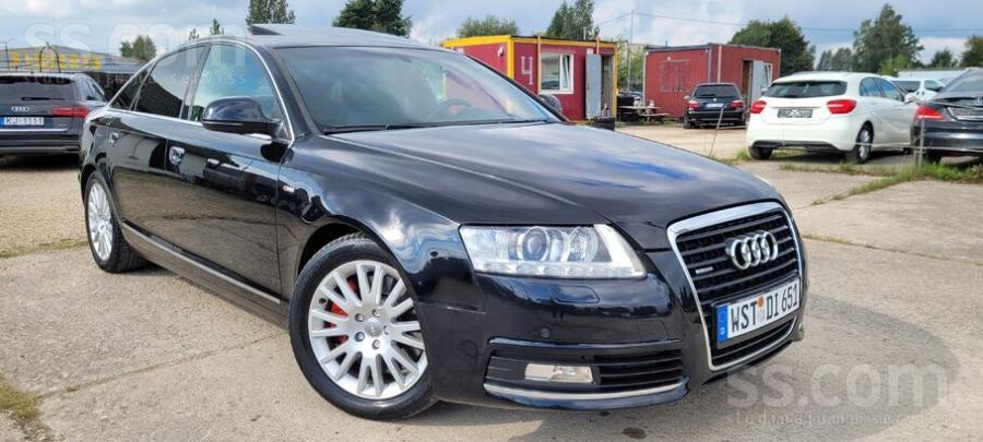 Черный Ауди А6 2009 в Рига, объемом двигателя 3.00 л и пробегом 243 тыс. км за 7700 €, фото 12 на AUTOMOTO.COM.LV