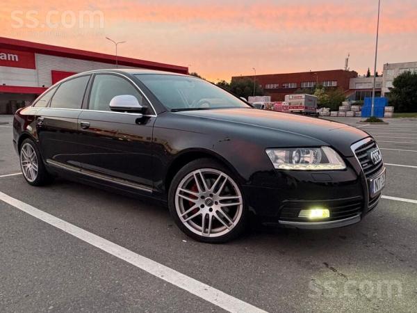 Melns Audi A6 2009 Rīga, ar dzinēja tilpumu 2.70 L un nobraukumu 302 tūkst. km par 7500 €, foto 3 vietnē AUTOMOTO.COM.LV