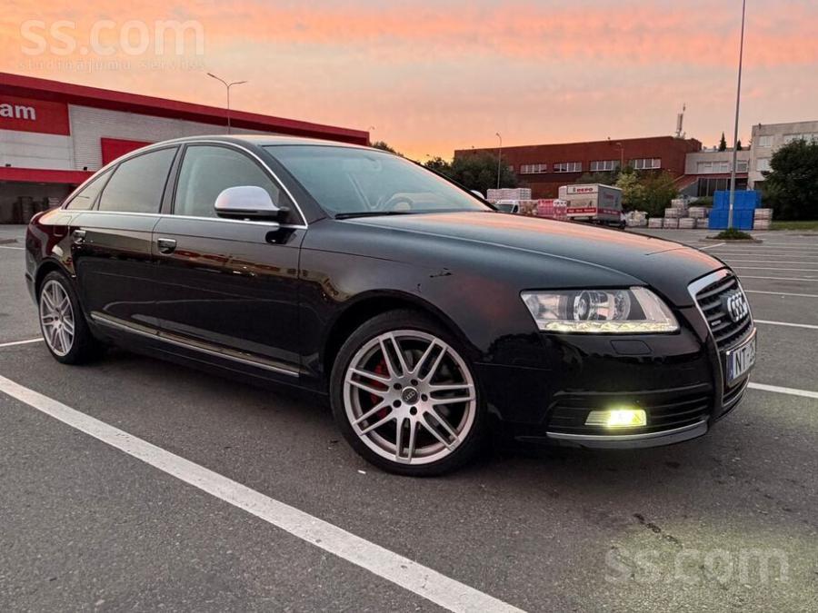 Melns Audi A6 2009 Rīga, ar dzinēja tilpumu 2.70 L un nobraukumu 302 tūkst. km par 7500 €, foto 4 vietnē AUTOMOTO.COM.LV