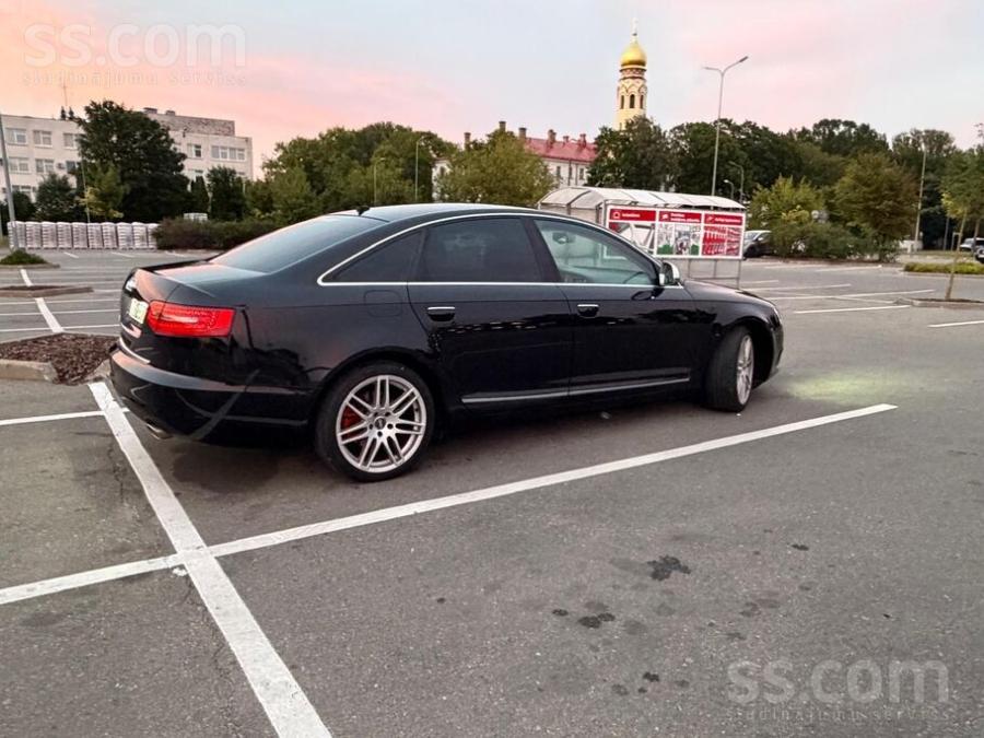 Melns Audi A6 2009 Rīga, ar dzinēja tilpumu 2.70 L un nobraukumu 302 tūkst. km par 7500 €, foto 5 vietnē AUTOMOTO.COM.LV