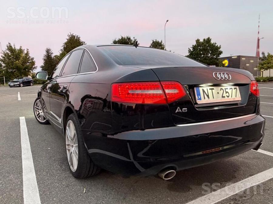 Melns Audi A6 2009 Rīga, ar dzinēja tilpumu 2.70 L un nobraukumu 302 tūkst. km par 7500 €, foto 6 vietnē AUTOMOTO.COM.LV