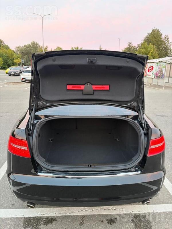 Melns Audi A6 2009 Rīga, ar dzinēja tilpumu 2.70 L un nobraukumu 302 tūkst. km par 7500 €, foto 6 vietnē AUTOMOTO.COM.LV