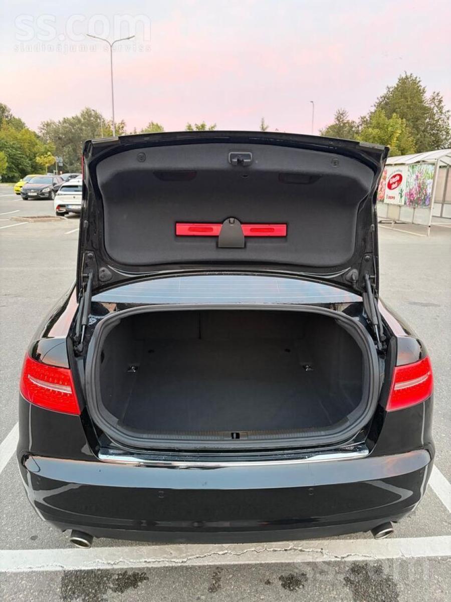 Melns Audi A6 2009 Rīga, ar dzinēja tilpumu 2.70 L un nobraukumu 302 tūkst. km par 7500 €, foto 7 vietnē AUTOMOTO.COM.LV