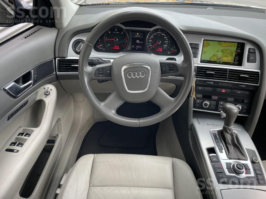 Melns Audi A6 2009 Rīga, ar dzinēja tilpumu 2.70 L un nobraukumu 237 tūkst. km par 5650 €, foto 16 vietnē AUTOMOTO.COM.LV