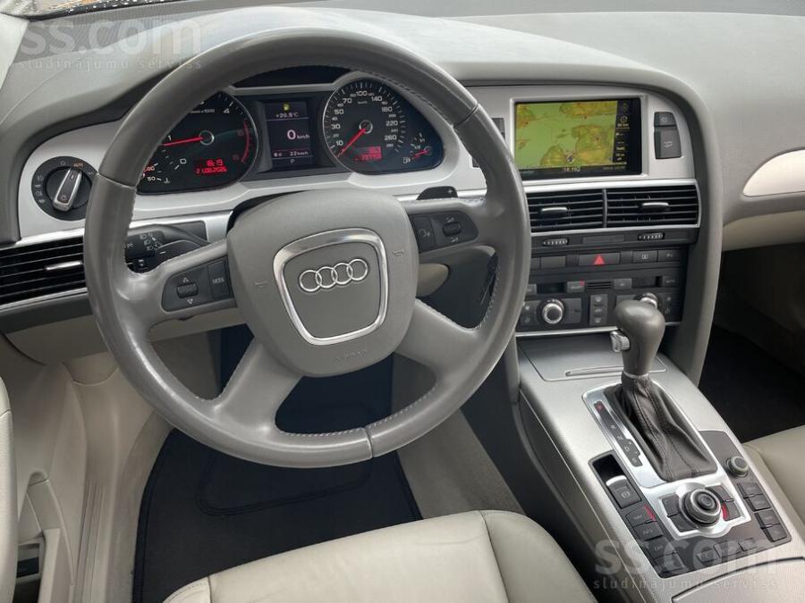 Melns Audi A6 2009 Rīga, ar dzinēja tilpumu 2.70 L un nobraukumu 237 tūkst. km par 5650 €, foto 17 vietnē AUTOMOTO.COM.LV