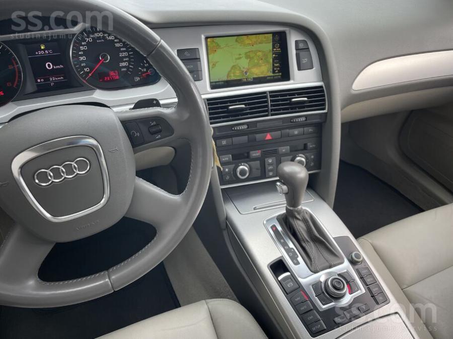Melns Audi A6 2009 Rīga, ar dzinēja tilpumu 2.70 L un nobraukumu 237 tūkst. km par 5650 €, foto 18 vietnē AUTOMOTO.COM.LV