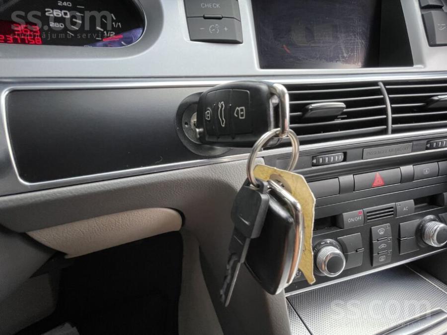 Melns Audi A6 2009 Rīga, ar dzinēja tilpumu 2.70 L un nobraukumu 237 tūkst. km par 5650 €, foto 20 vietnē AUTOMOTO.COM.LV