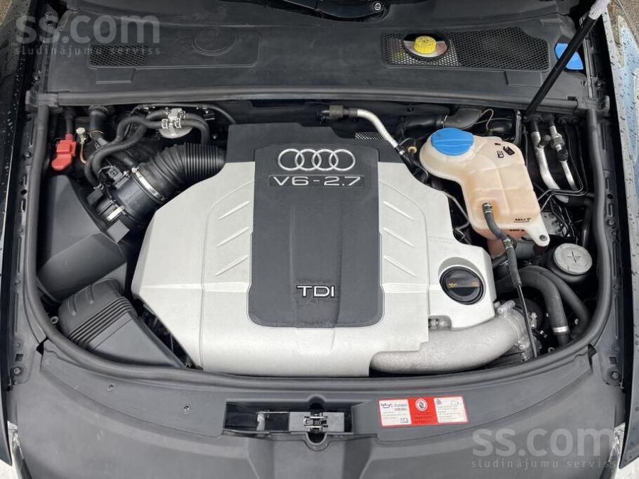 Melns Audi A6 2009 Rīga, ar dzinēja tilpumu 2.70 L un nobraukumu 237 tūkst. km par 5650 €, foto 30 vietnē AUTOMOTO.COM.LV