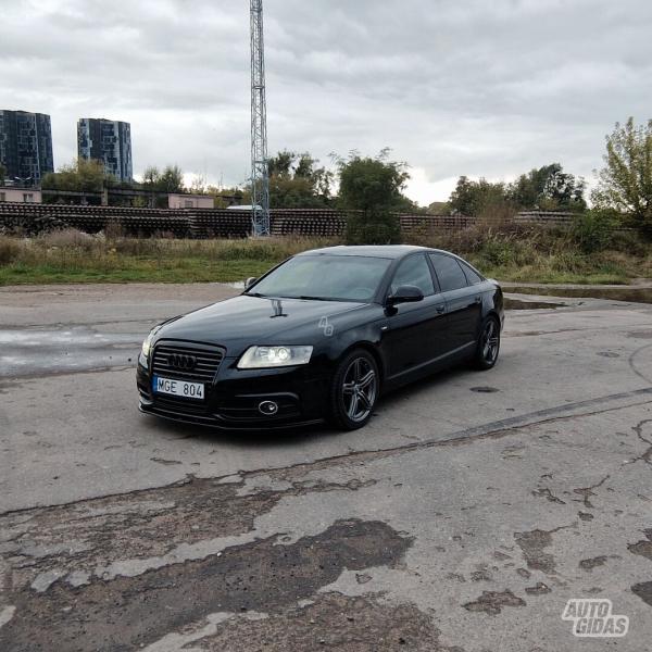 Black Audi A6 2009 in Kaunas, with an engine capacity of 2.70 L and mileage of 361 thousand km for 4250 €, photo 1 on AUTOMOTO.COM.LV