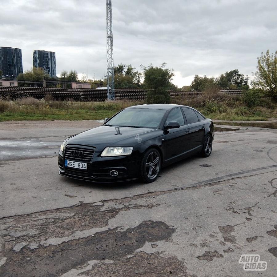 Melns Audi A6 2009 Kauņa, ar dzinēja tilpumu 2.70 L un nobraukumu 361 tūkst. km par 4250 €, foto 1 vietnē AUTOMOTO.COM.LV