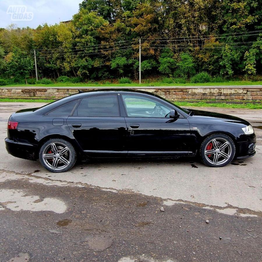 Melns Audi A6 2009 Kauņa, ar dzinēja tilpumu 2.70 L un nobraukumu 361 tūkst. km par 4250 €, foto 4 vietnē AUTOMOTO.COM.LV