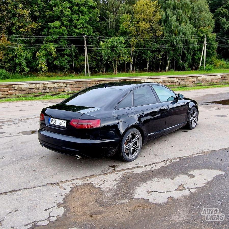 Melns Audi A6 2009 Kauņa, ar dzinēja tilpumu 2.70 L un nobraukumu 361 tūkst. km par 4250 €, foto 5 vietnē AUTOMOTO.COM.LV