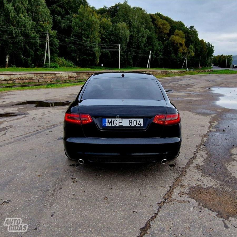 Melns Audi A6 2009 Kauņa, ar dzinēja tilpumu 2.70 L un nobraukumu 361 tūkst. km par 4250 €, foto 6 vietnē AUTOMOTO.COM.LV