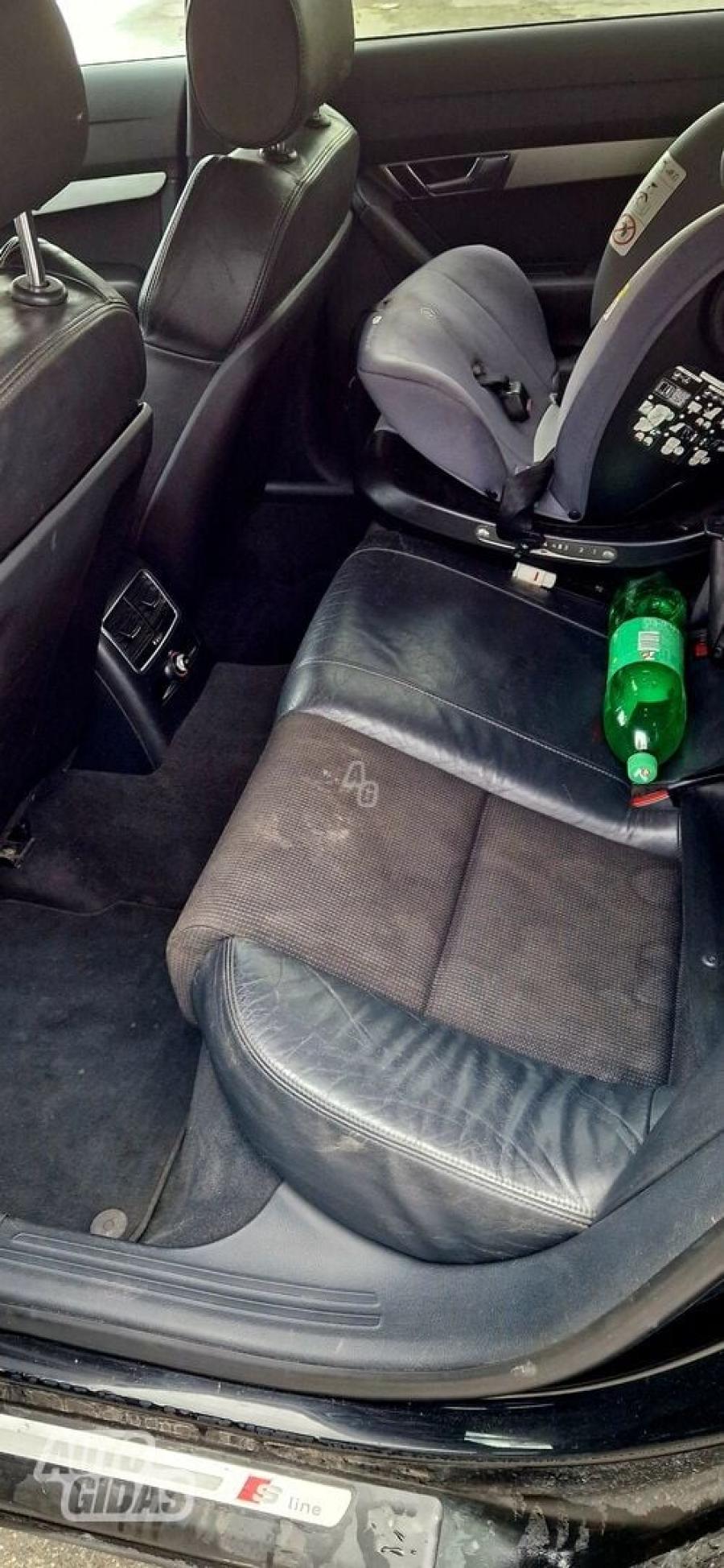 Melns Audi A6 2009 Kauņa, ar dzinēja tilpumu 2.70 L un nobraukumu 361 tūkst. km par 4250 €, foto 10 vietnē AUTOMOTO.COM.LV