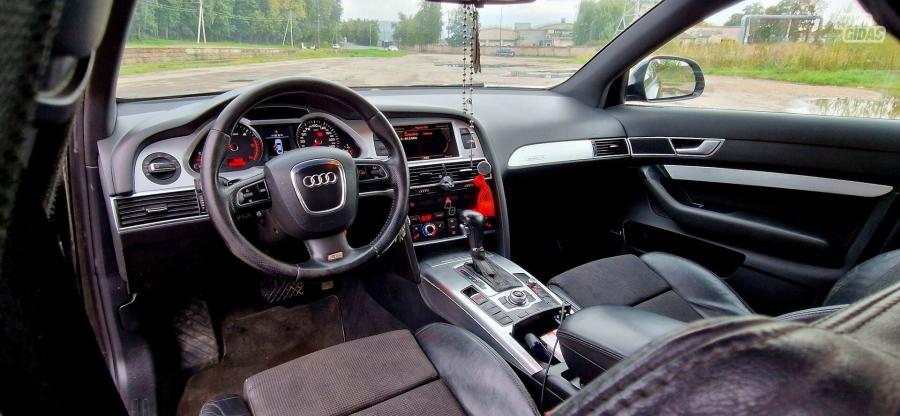 Melns Audi A6 2009 Kauņa, ar dzinēja tilpumu 2.70 L un nobraukumu 361 tūkst. km par 4250 €, foto 14 vietnē AUTOMOTO.COM.LV