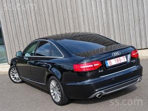 Черный Ауди А6 2009 в Тукумс, объемом двигателя 3.00 л и пробегом 359 тыс. км за 4850 €, фото 8 на AUTOMOTO.COM.LV
