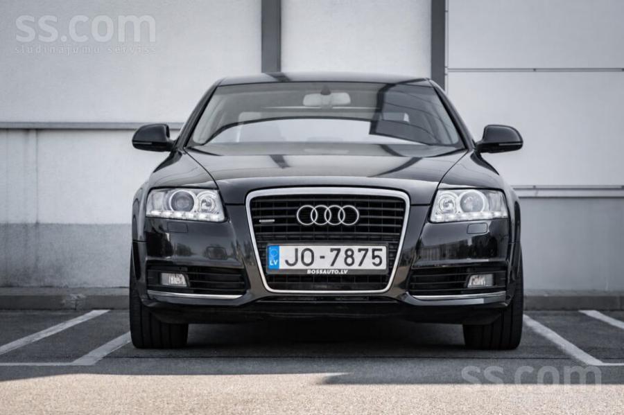 Melns Audi A6 2009 Rīga, ar dzinēja tilpumu 3.00 L un nobraukumu 308 tūkst. km par 5990 €, foto 3 vietnē AUTOMOTO.COM.LV