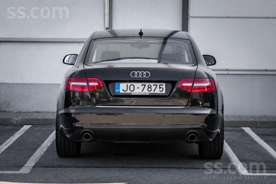 Melns Audi A6 2009 Rīga, ar dzinēja tilpumu 3.00 L un nobraukumu 308 tūkst. km par 5990 €, foto 6 vietnē AUTOMOTO.COM.LV