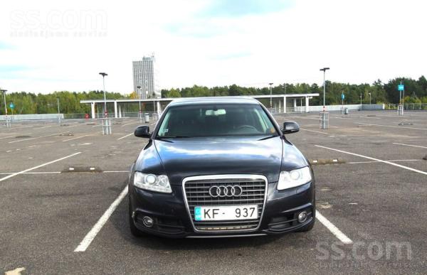 Black Audi A6 2010 in Riga, with an engine capacity of 2.00 L and mileage of 256 thousand km for 5000 €, photo 6 on AUTOMOTO.COM.LV