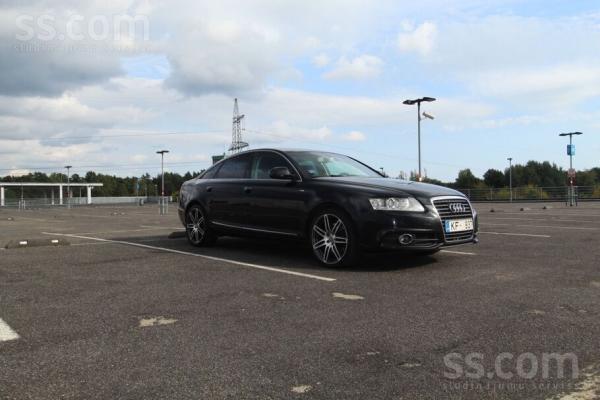 Black Audi A6 2010 in Riga, with an engine capacity of 2.00 L and mileage of 256 thousand km for 5000 €, photo 8 on AUTOMOTO.COM.LV