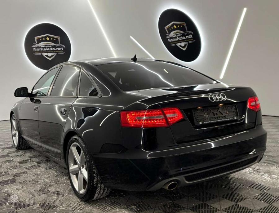 Black Audi A6 2010 in Marijampole, with an engine capacity of 2.97 L and mileage of 317 thousand km for 7950 €, photo 25 on AUTOMOTO.COM.LV