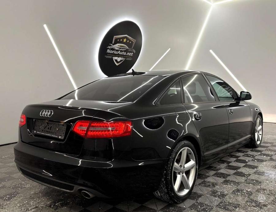 Black Audi A6 2010 in Marijampole, with an engine capacity of 2.97 L and mileage of 317 thousand km for 7950 €, photo 27 on AUTOMOTO.COM.LV