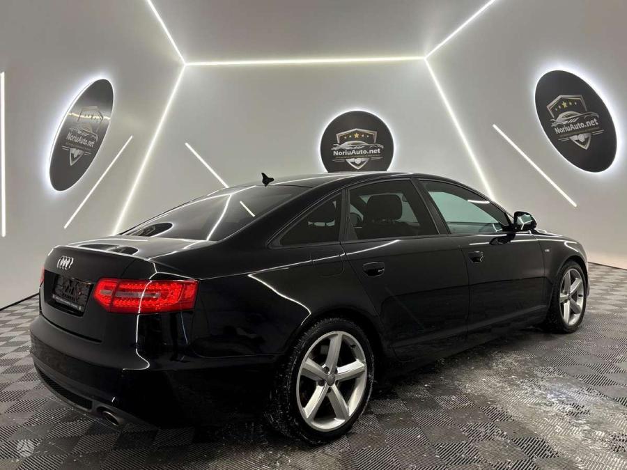 Black Audi A6 2010 in Marijampole, with an engine capacity of 2.97 L and mileage of 317 thousand km for 7950 €, photo 30 on AUTOMOTO.COM.LV
