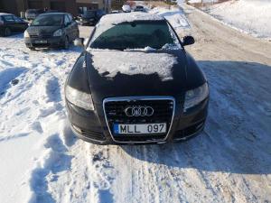 Melns Audi A6 2010 Alīta, ar dzinēja tilpumu 3.00 L un nobraukumu 170 tūkst. km par 2600 €, foto  vietnē AUTOMOTO.COM.LV