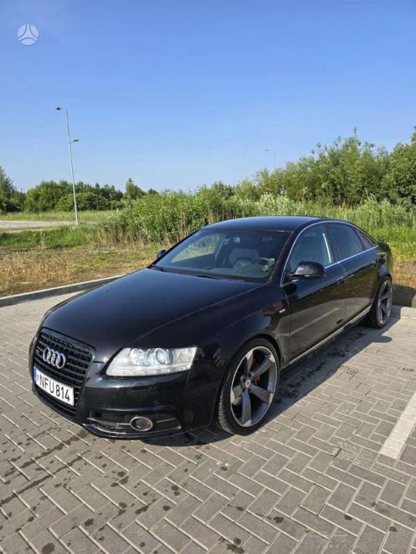 Melns Audi A6 2010 Gargždai, ar dzinēja tilpumu 2.70 L un nobraukumu 300 tūkst. km par 6000 €, foto 6 vietnē AUTOMOTO.COM.LV