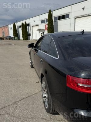 Black Audi A6 2010 in Riga, with an engine capacity of 2.80 L and mileage of 321 thousand km for 5200 €, photo 6 on AUTOMOTO.COM.LV