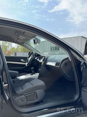 Black Audi A6 2010 in Riga, with an engine capacity of 2.80 L and mileage of 321 thousand km for 5200 €, photo 7 on AUTOMOTO.COM.LV