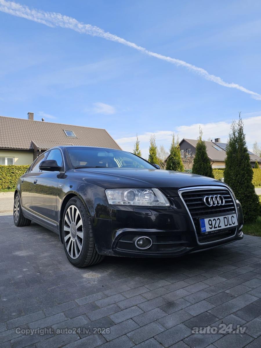 Black Audi A6 2010 in Tallinn, with an engine capacity of 2.00 L and mileage of 300 thousand km for 6900 €, photo 5 on AUTOMOTO.COM.LV