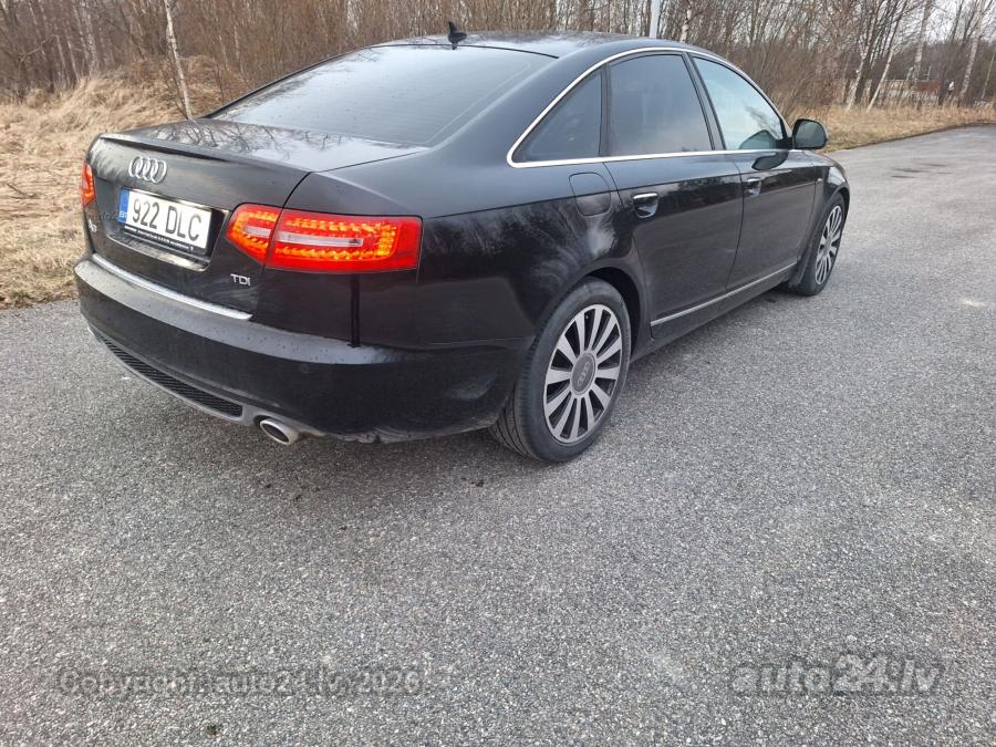 Black Audi A6 2010 in Tallinn, with an engine capacity of 2.00 L and mileage of 300 thousand km for 6900 €, photo 10 on AUTOMOTO.COM.LV