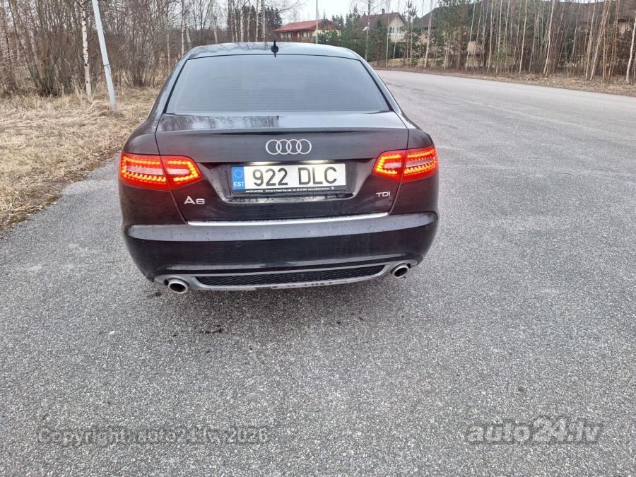 Black Audi A6 2010 in Tallinn, with an engine capacity of 2.00 L and mileage of 300 thousand km for 6900 €, photo 11 on AUTOMOTO.COM.LV