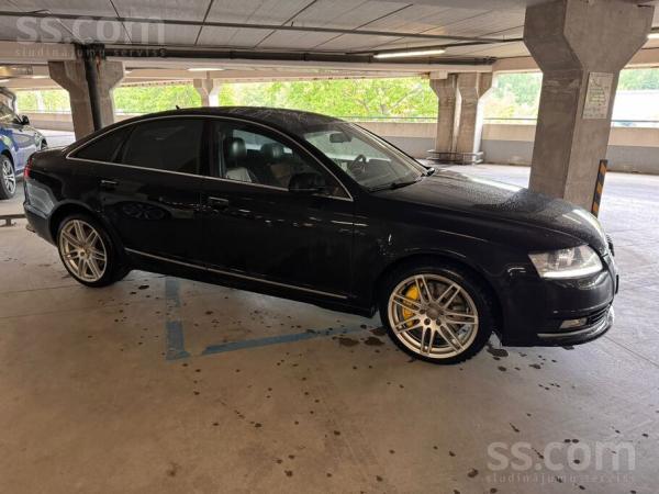 Black Audi A6 2010 in Riga, with an engine capacity of 2.00 L and mileage of 358 thousand km for 8000 €, photo 4 on AUTOMOTO.COM.LV