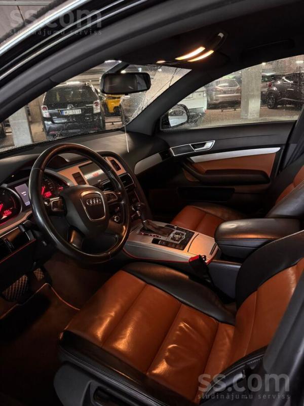 Black Audi A6 2010 in Riga, with an engine capacity of 2.00 L and mileage of 358 thousand km for 8000 €, photo 6 on AUTOMOTO.COM.LV