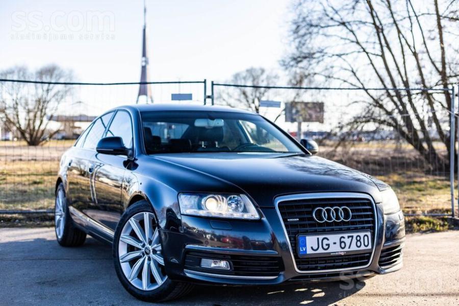 Melns Audi A6 2010 Rīga, ar dzinēja tilpumu 3.00 L un nobraukumu 376 tūkst. km par 6990 €, foto 3 vietnē AUTOMOTO.COM.LV