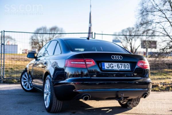 Melns Audi A6 2010 Rīga, ar dzinēja tilpumu 3.00 L un nobraukumu 376 tūkst. km par 6990 €, foto 6 vietnē AUTOMOTO.COM.LV