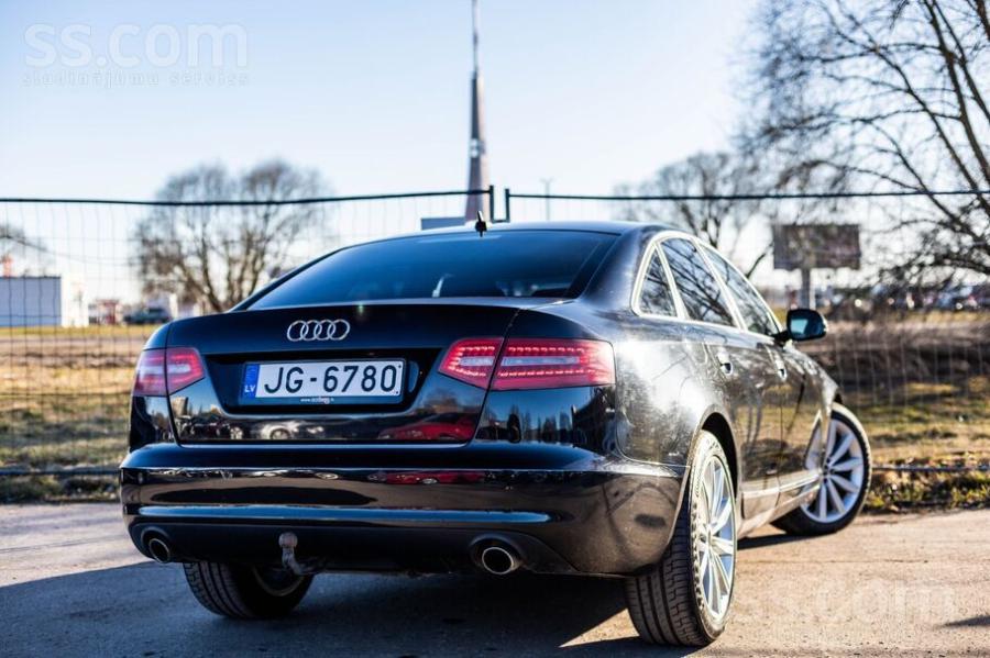 Melns Audi A6 2010 Rīga, ar dzinēja tilpumu 3.00 L un nobraukumu 376 tūkst. km par 6990 €, foto 8 vietnē AUTOMOTO.COM.LV